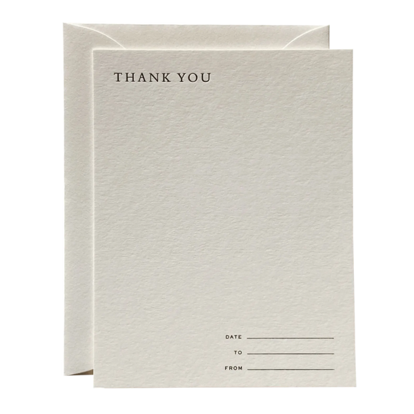 Thank You Notecard Set No. 12 – Jaymes Paper