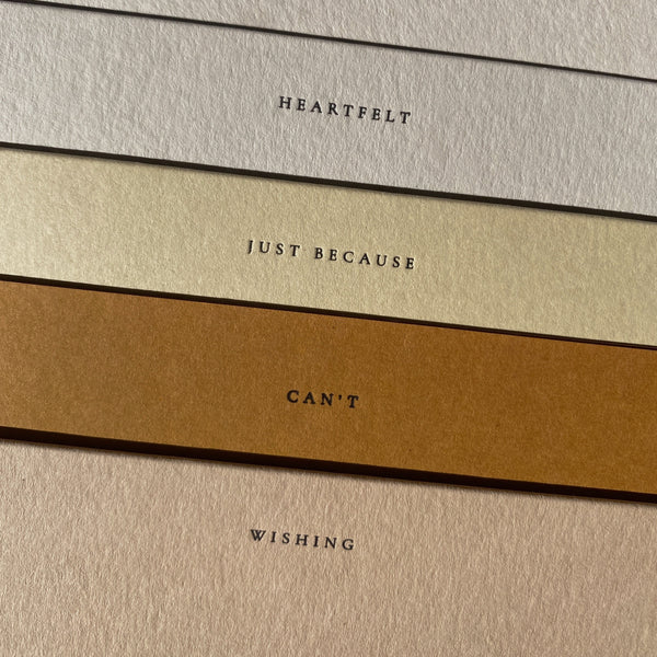 Signature Collection Set – Jaymes Paper